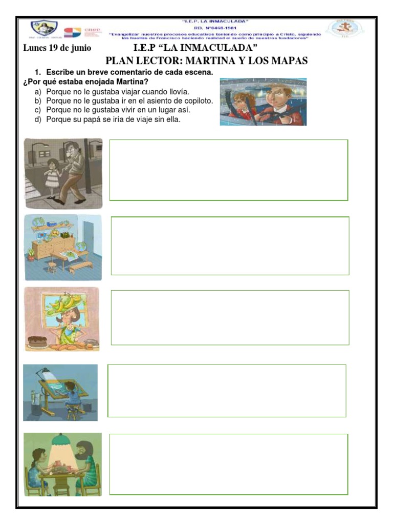 Plan Lector - Martina y Los Mapas - 19 | PDF