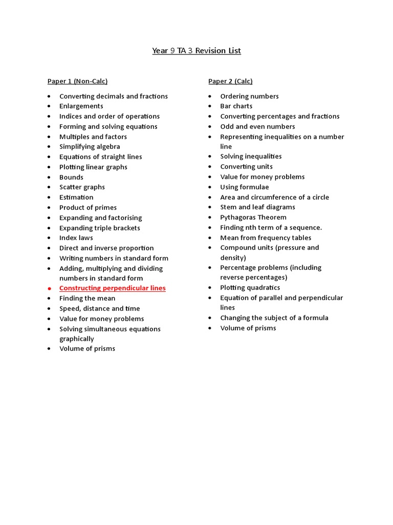 Gcse Maths Essential Revision | PDF