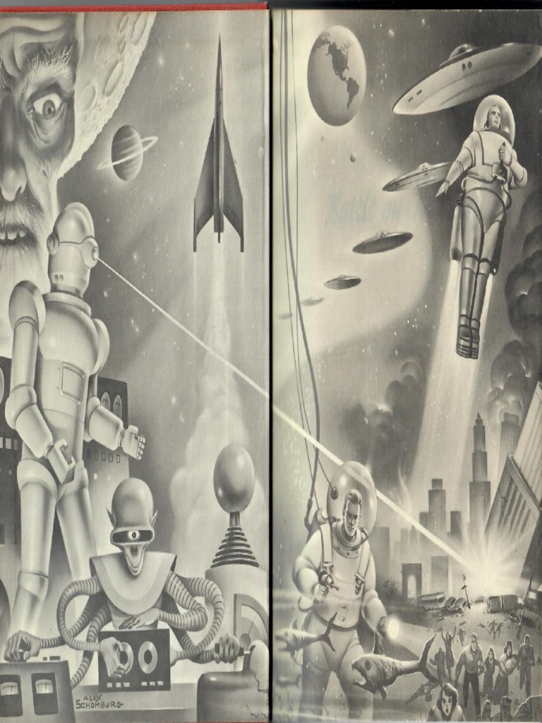 1950s Winston Science Fiction Series Collection of George Balazs Color ...