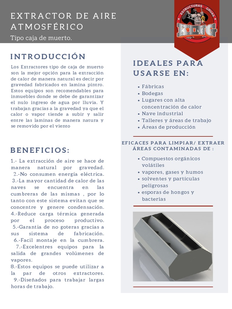 Extractores de Aire | PDF | Calor | Agua