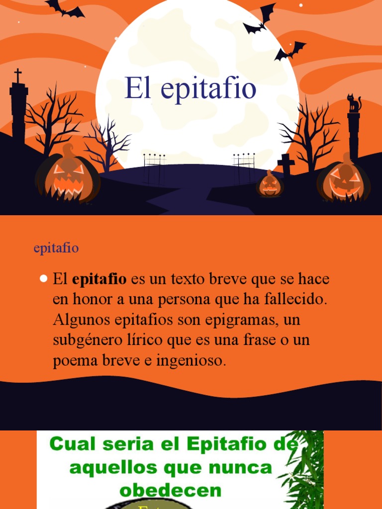 Epitafio S | PDF