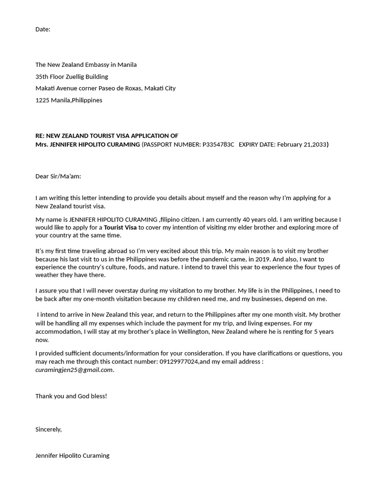 Letter-new+Zealand-Visa-Application Abcdpdf Word To PDF 20230406 010830774 | PDF