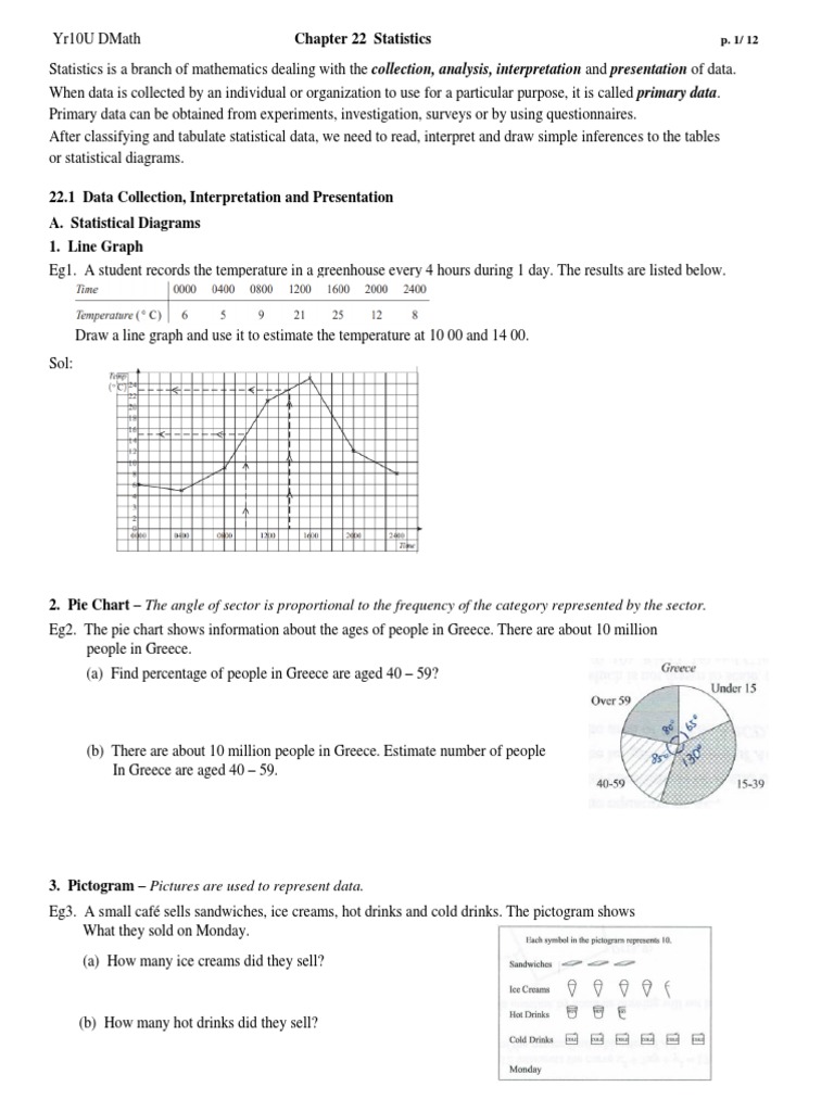 Year 10 Statistics Data Analysis Guide | PDF | Histogram | Quartile