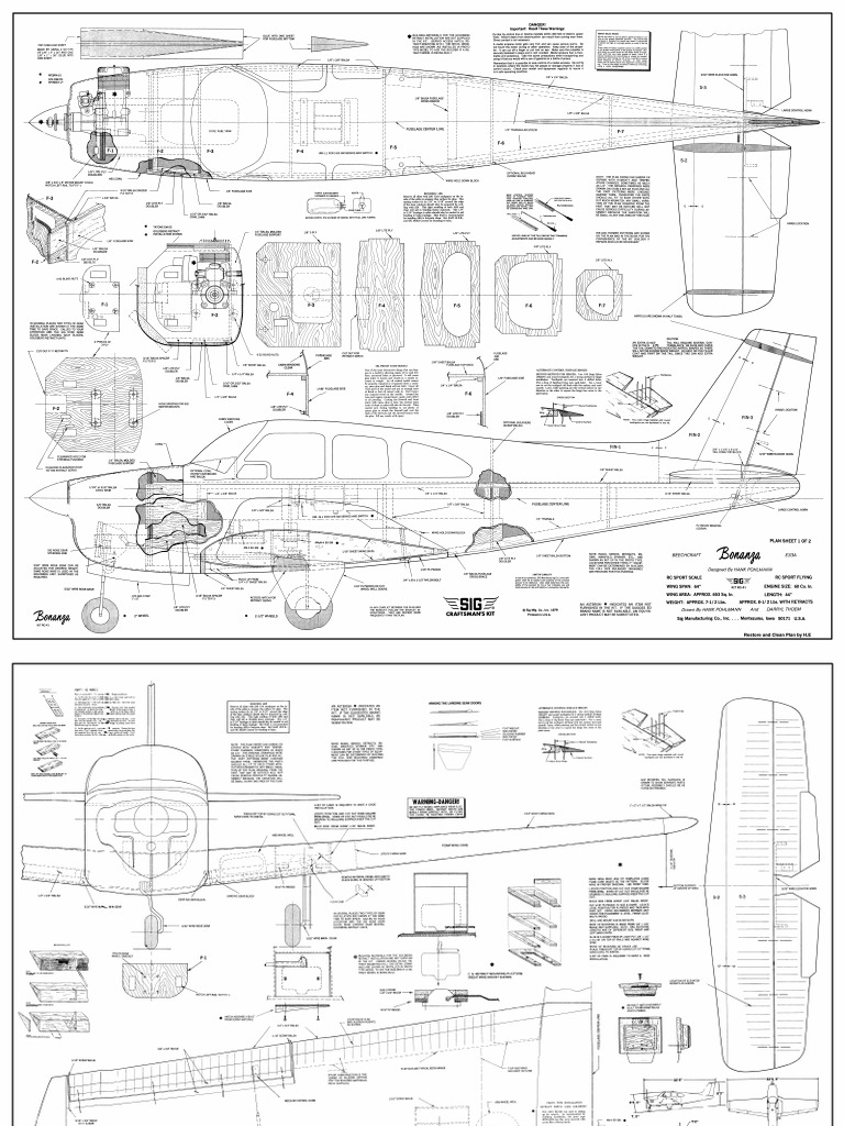 Bonanza Plan RC 41 | PDF