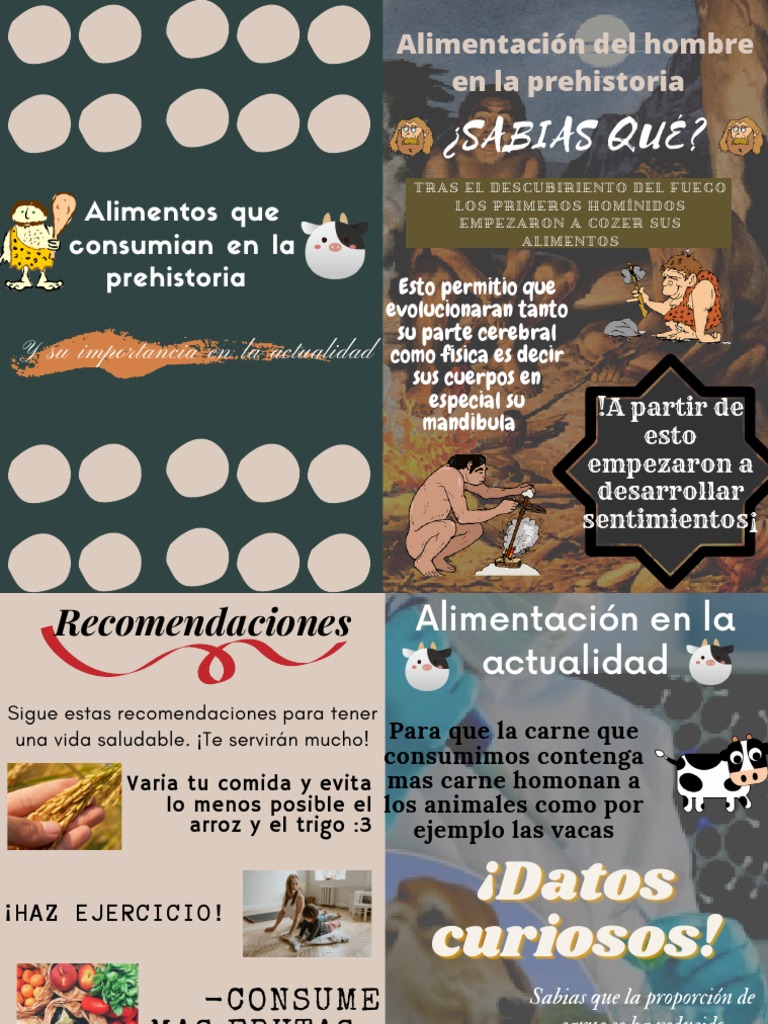 alimentacion en la prehistoria | PDF