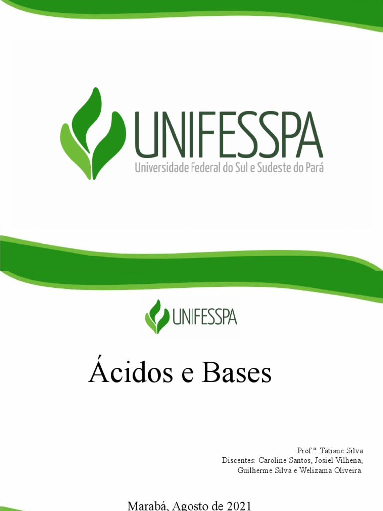 Trabalho Acidos Bases | PDF | Ácido | Ph