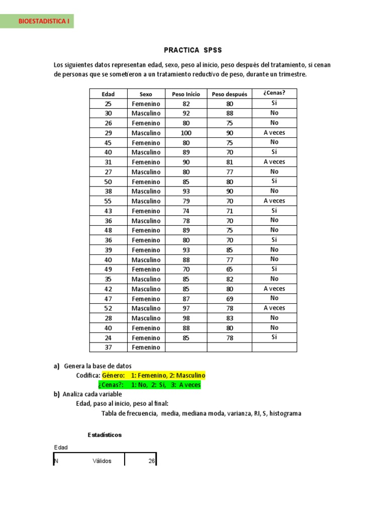 SPSS Sergio Moreno | PDF | Muestreo (Estadísticas) SPSS Sergio Moreno | PDF | Muestreo (Estadísticas)