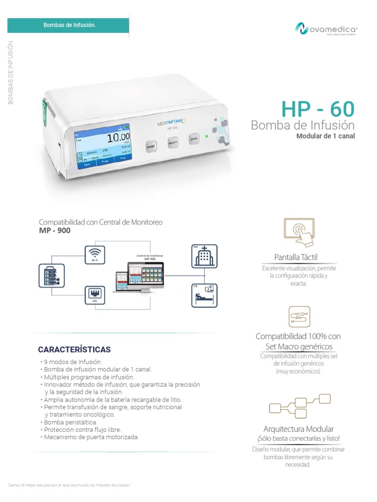 Bomba de Infusion HP60 | Descargar gratis PDF | Informática | Ingeniería Informática