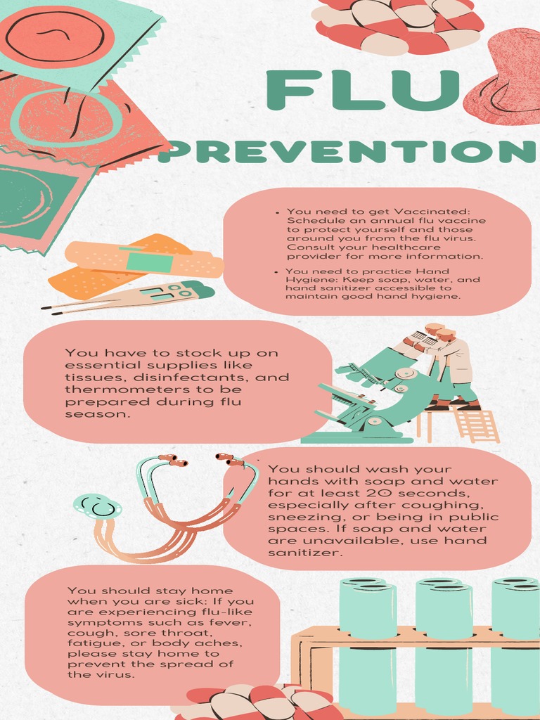 Infografía Ingles | PDF | Influenza | Hygiene