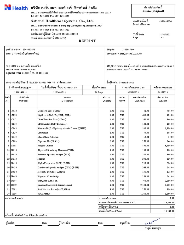 Invoice (Original) | PDF