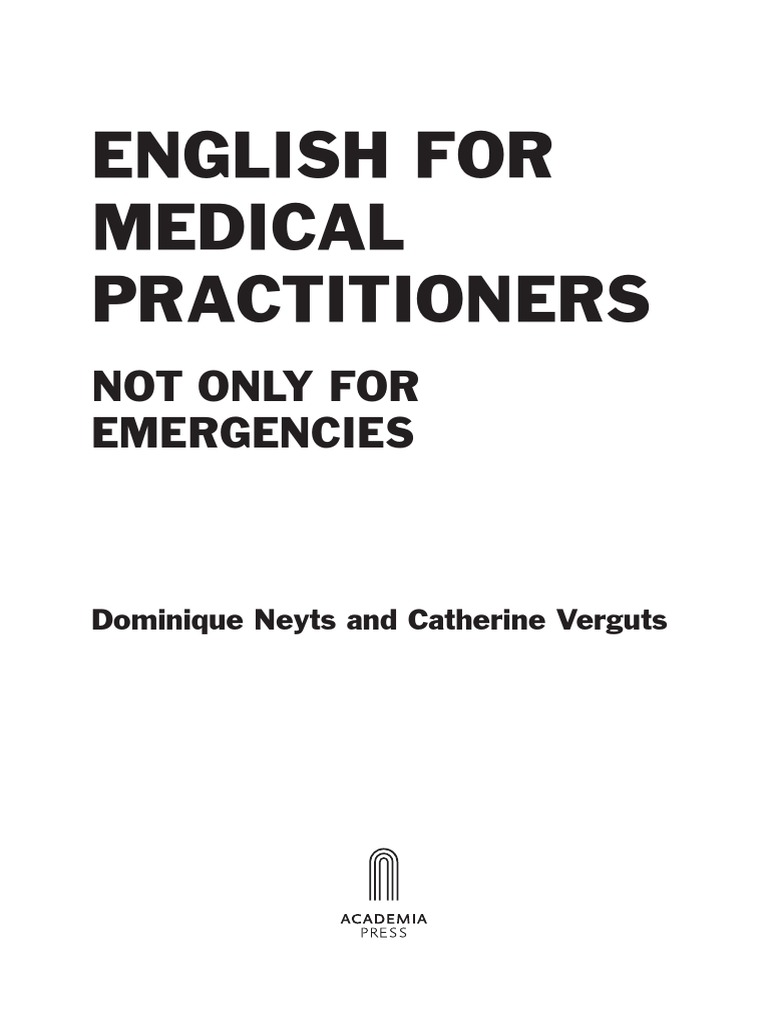 Medical English for Practitioners | PDF | General Practitioner | Medicine