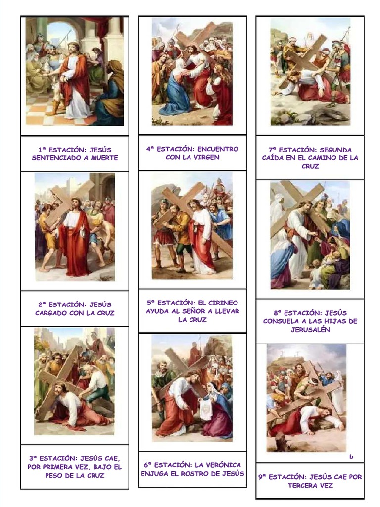 12 Estaciones de Jesus | PDF | Religión y espiritualidad