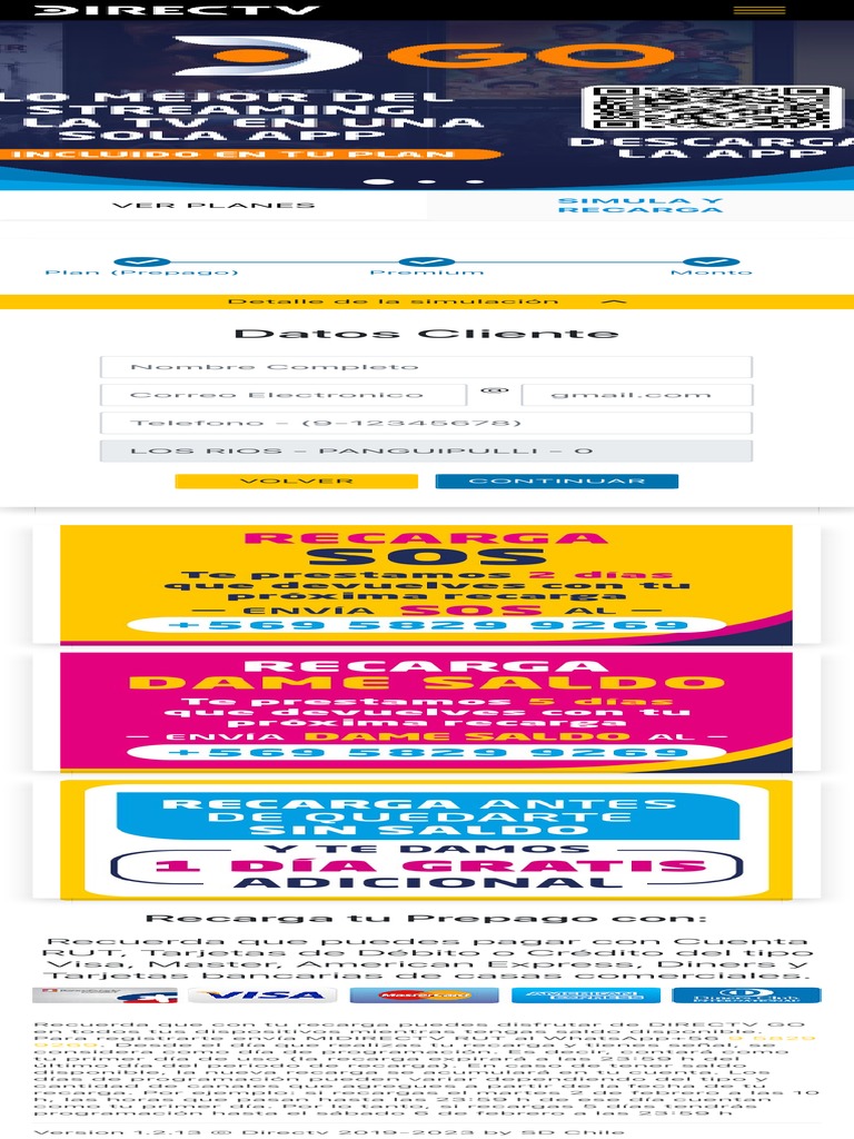 Portal de Recargas Prepago | PDF