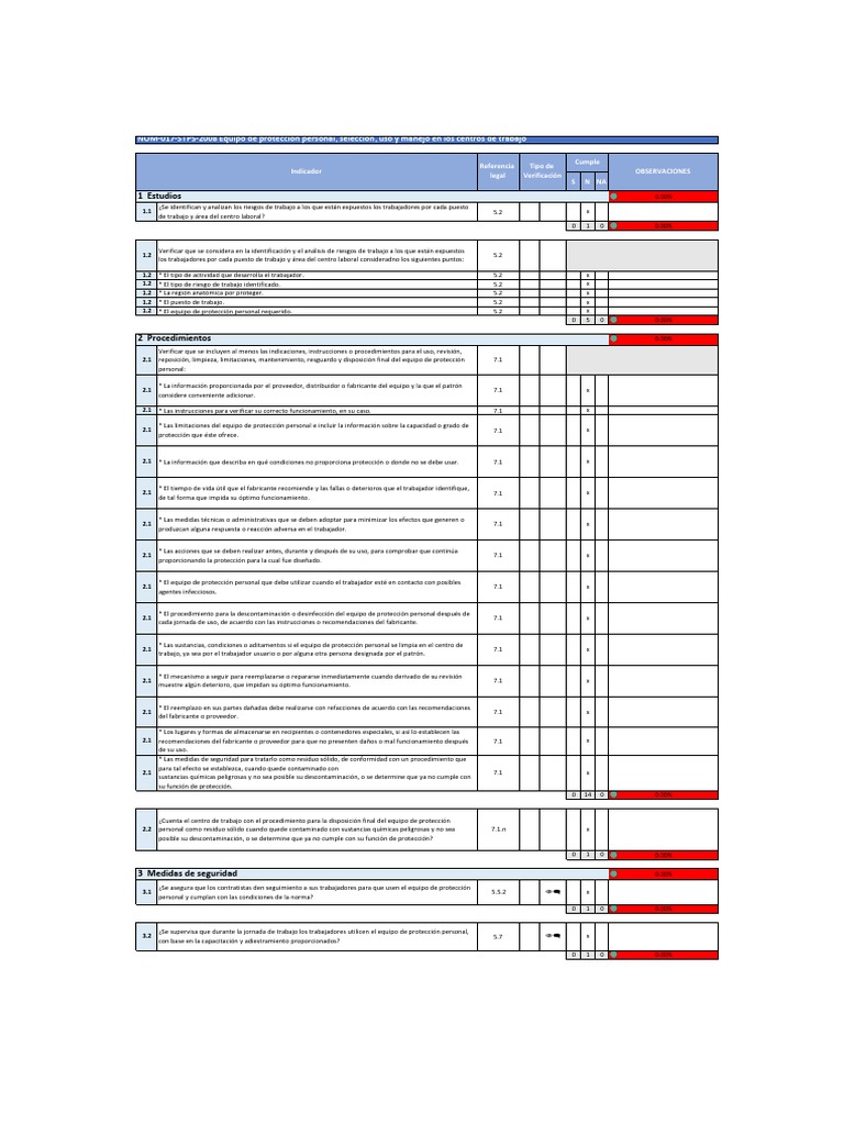 Evaluación de Riesgos y EPP en el Trabajo | PDF