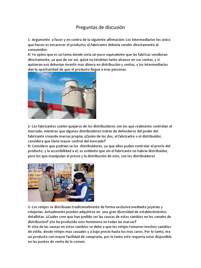 Preguntas de Discusion 223 | PDF