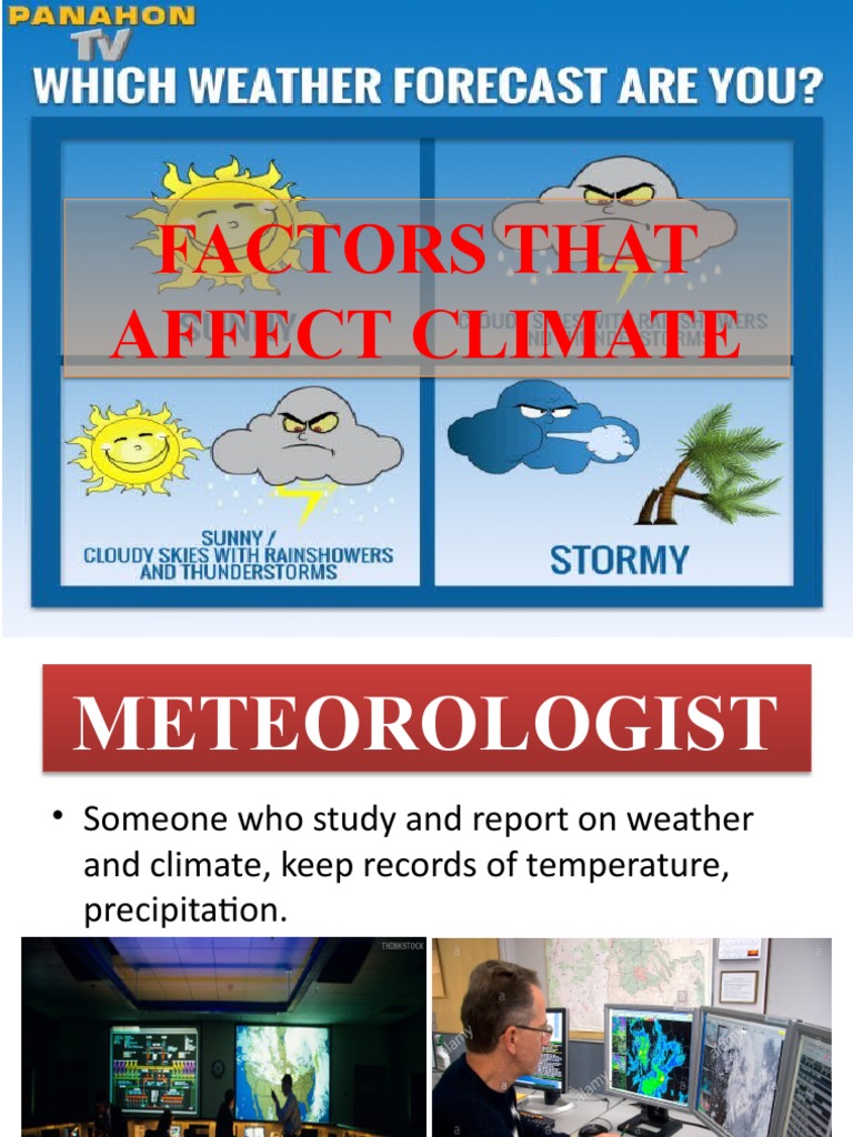 Grade 6 PPT - Q4 - W4 - FACTORS THAT AFFECT CLIMATE | PDF | Atmosphere ...
