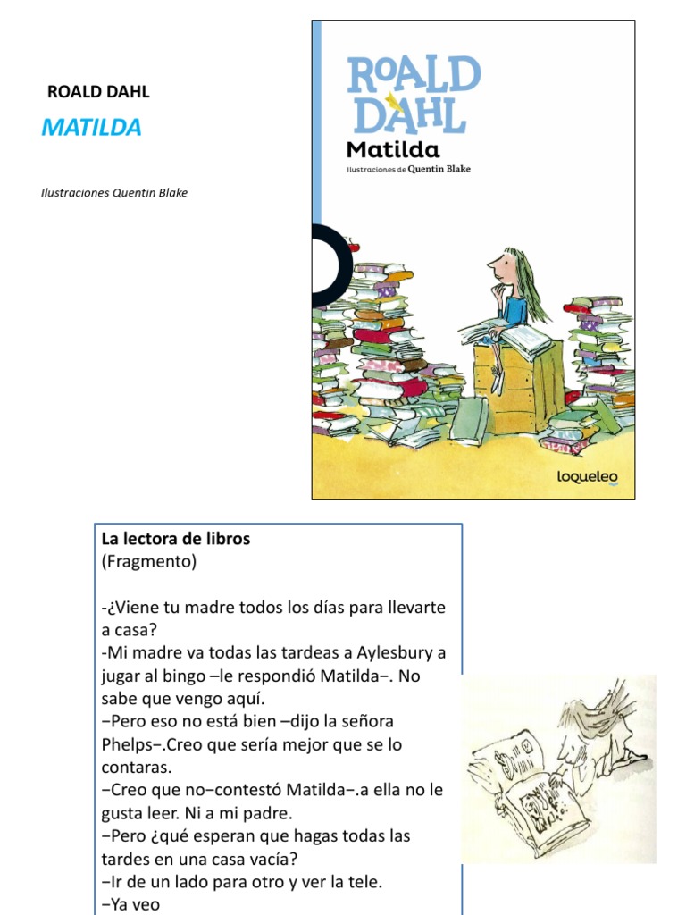 Matilda: La pasión por la lectura | PDF | Charles Dickens