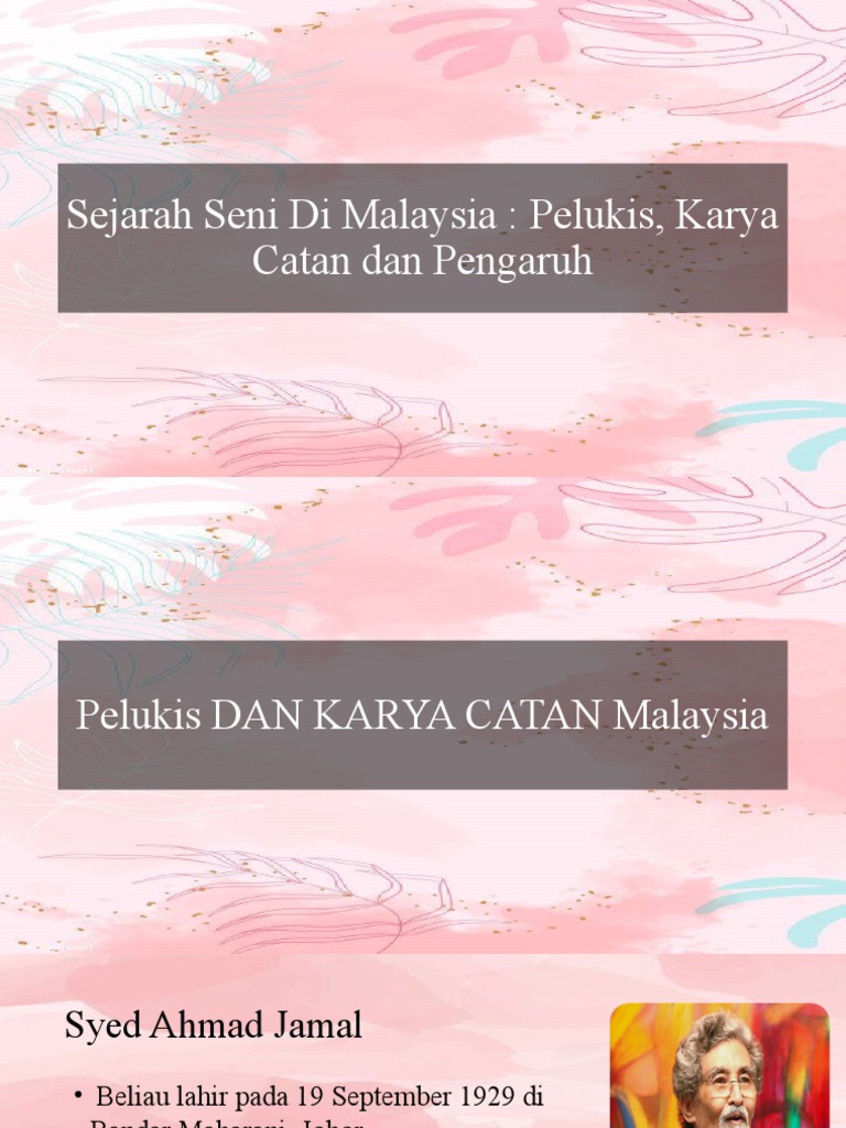 2 - Pengenalan Sejarah Seni M'sia PSV 1054 | PDF