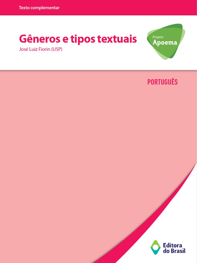 Material Complementar Gêneros e Tipos Textuais | PDF | Science | Violino