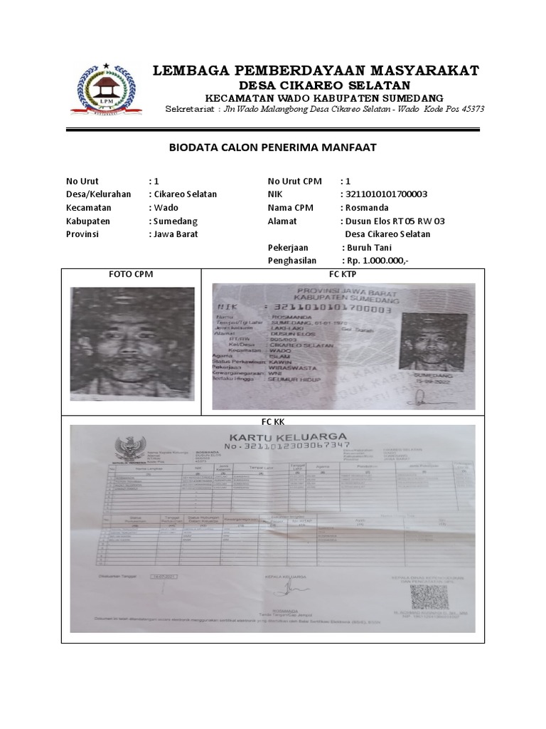 Proposal Usulan Rutilahu Apbd - 2023 - 2024 Edit | PDF