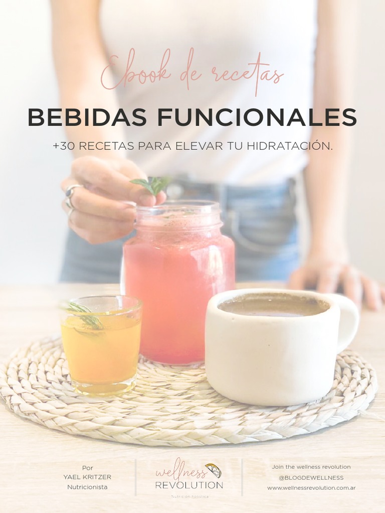 Bebidas Funcionales - eBook de Recetas | PDF | Dieta y nutrición ...