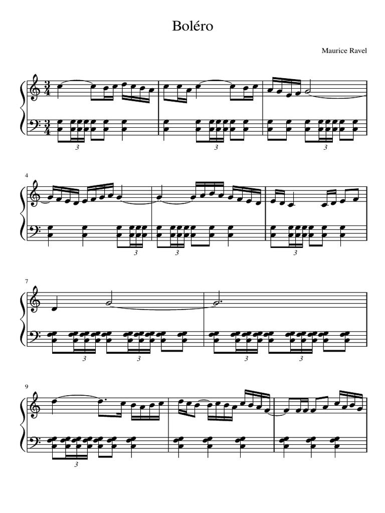 Boléro | PDF