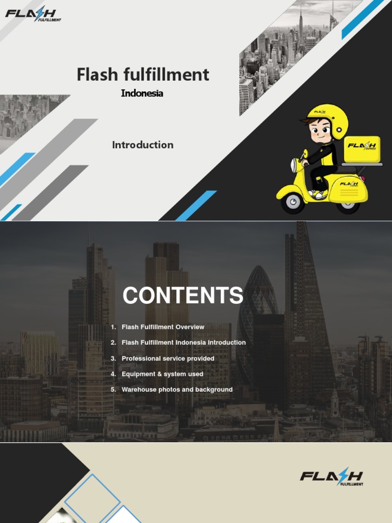Flash Fulfillment - Sales Deck | PDF