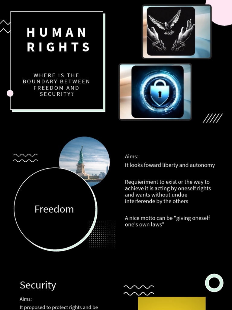 Human Rights: Where Is The Boundary Between Freedom and Security? | PDF