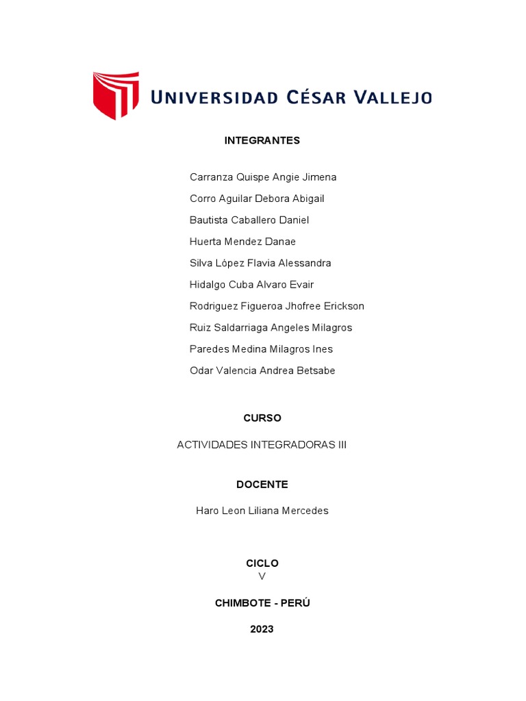 Informe Sobre El Bullying | PDF