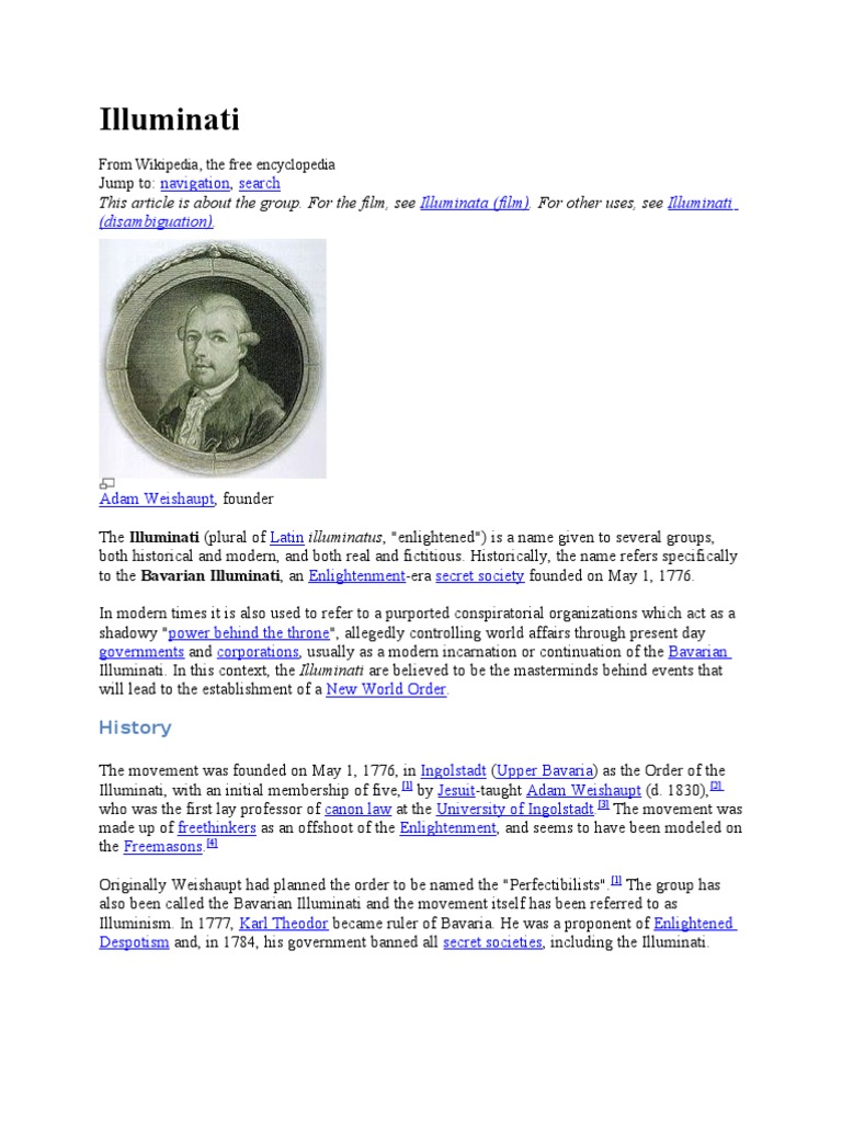 Illuminati | PDF | Illuminati