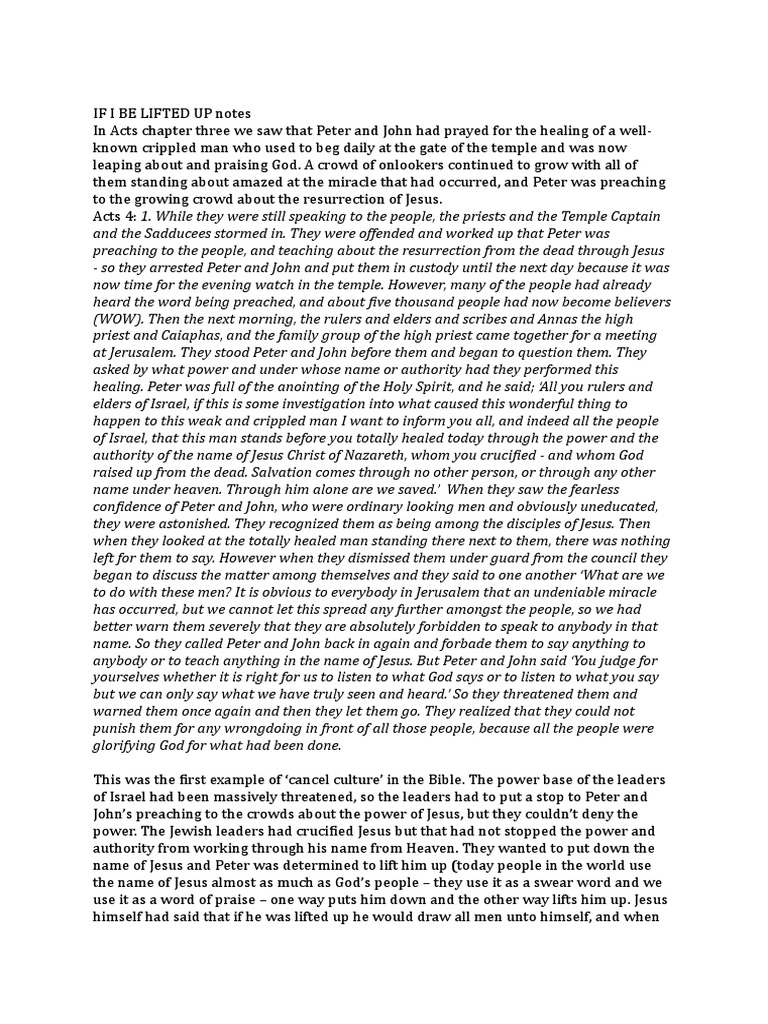 If I Be Lifted Up | Download Free PDF | Serpents In The Bible | Jesus If I Be Lifted Up | Download Free PDF | Serpents In The Bible | Jesus