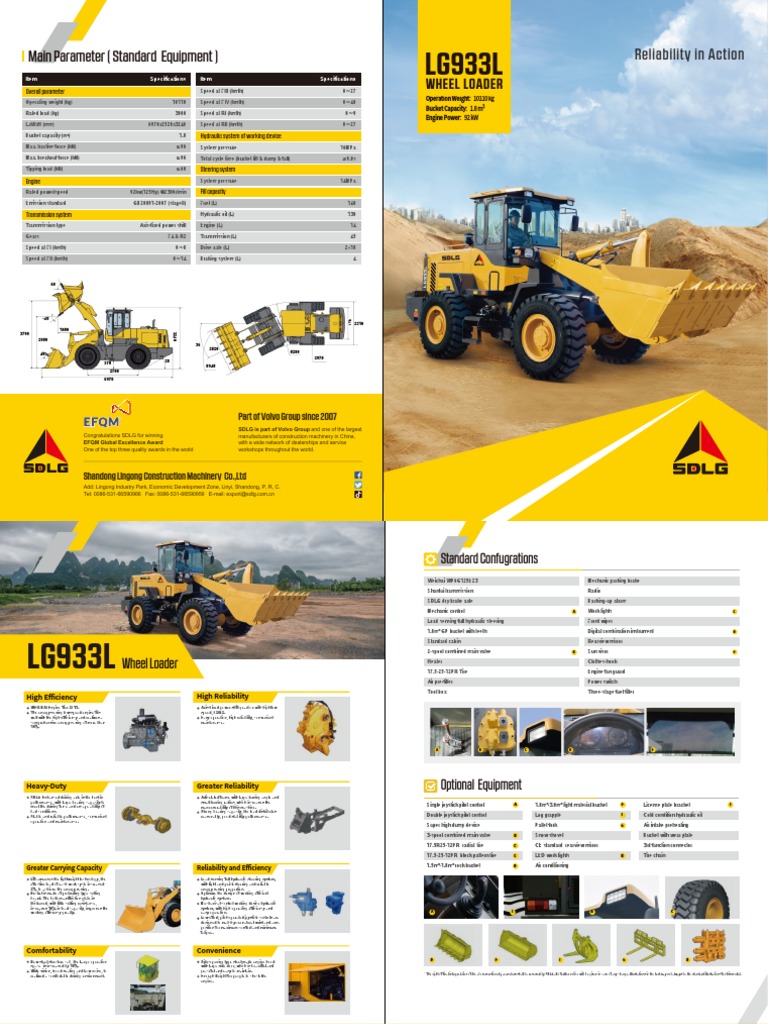 LG933L | PDF | Loader (Equipment) | Truck