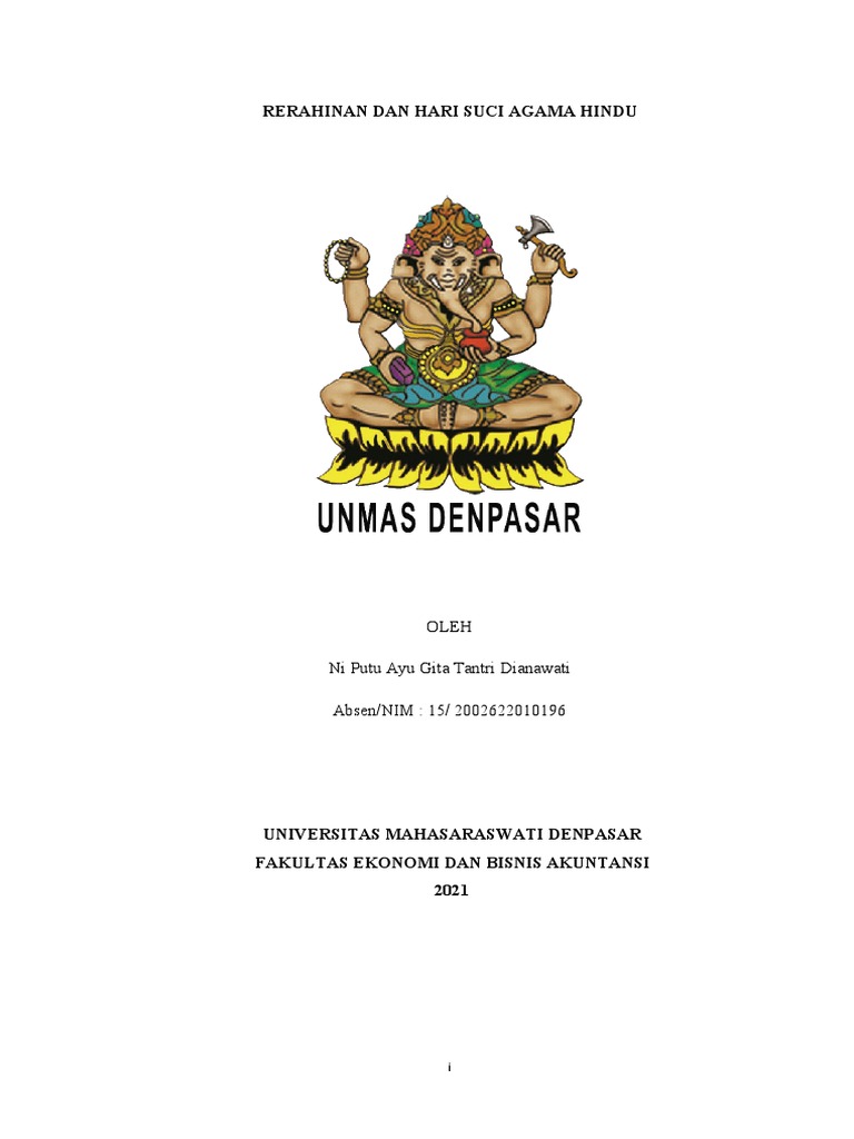 Makalah Hari Suci Agama Hindu | PDF