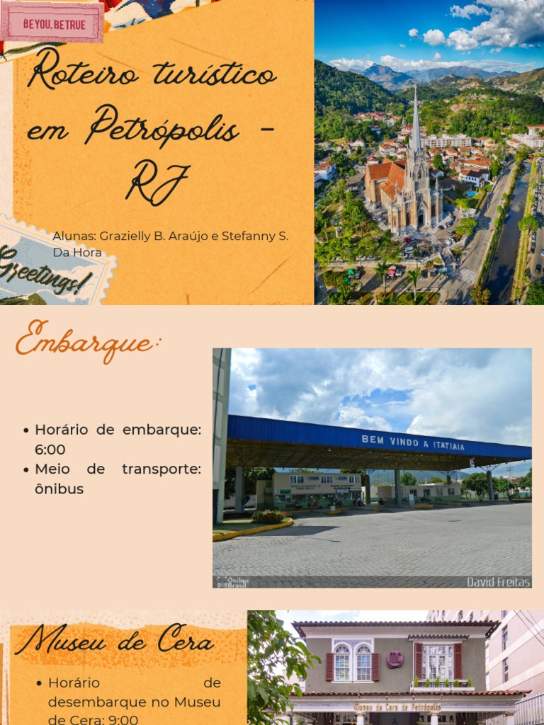 Roteiro turístico em Petrópolis - RJ | PDF