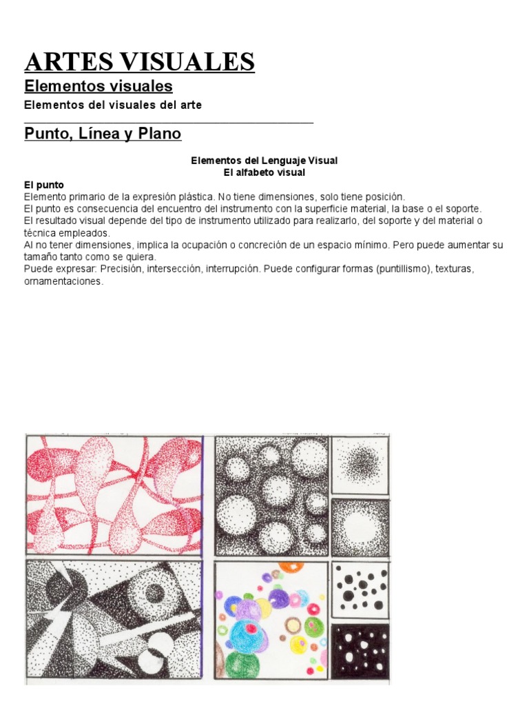 Elementos Clave de las Artes Visuales | PDF | Color | Visión