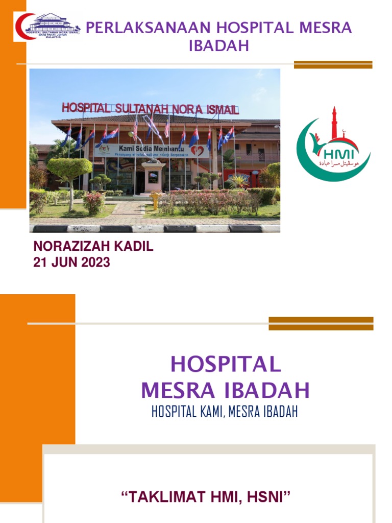Perlaksanaan Hospital Mesra Ibadah PDF | PDF