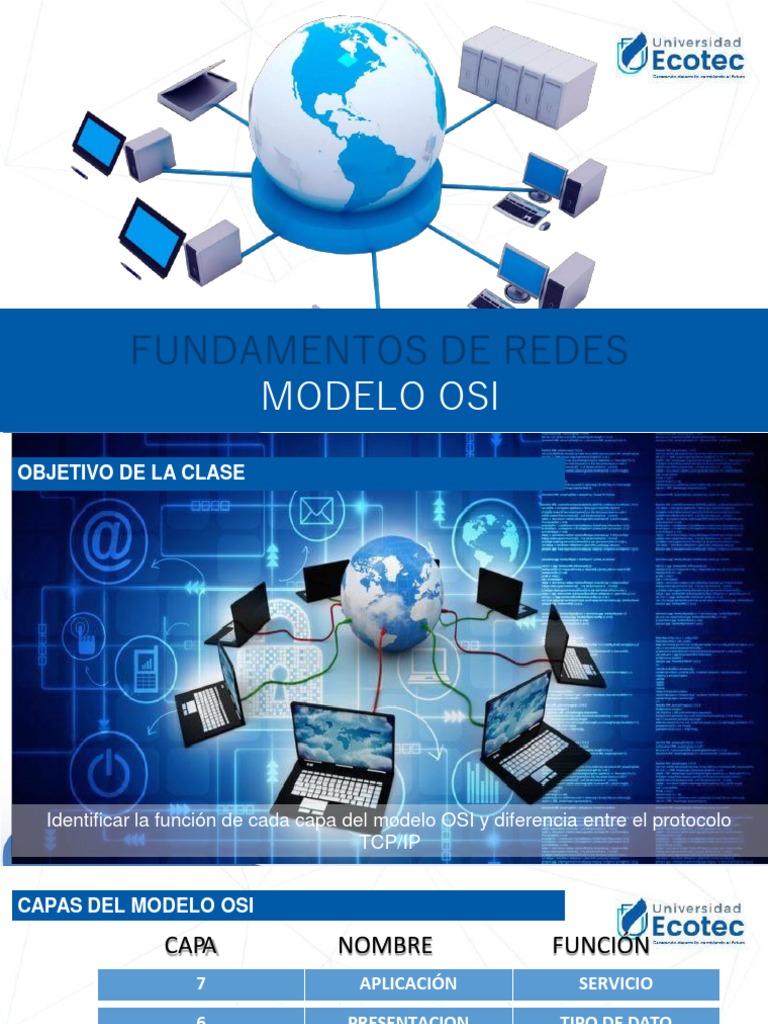 Modelo OSI Clase Tema 3 | Descargar gratis PDF | Modelo osi ...