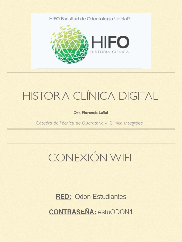 Historia Clínica Digital en Odontología | PDF | Historial médico | Clínica