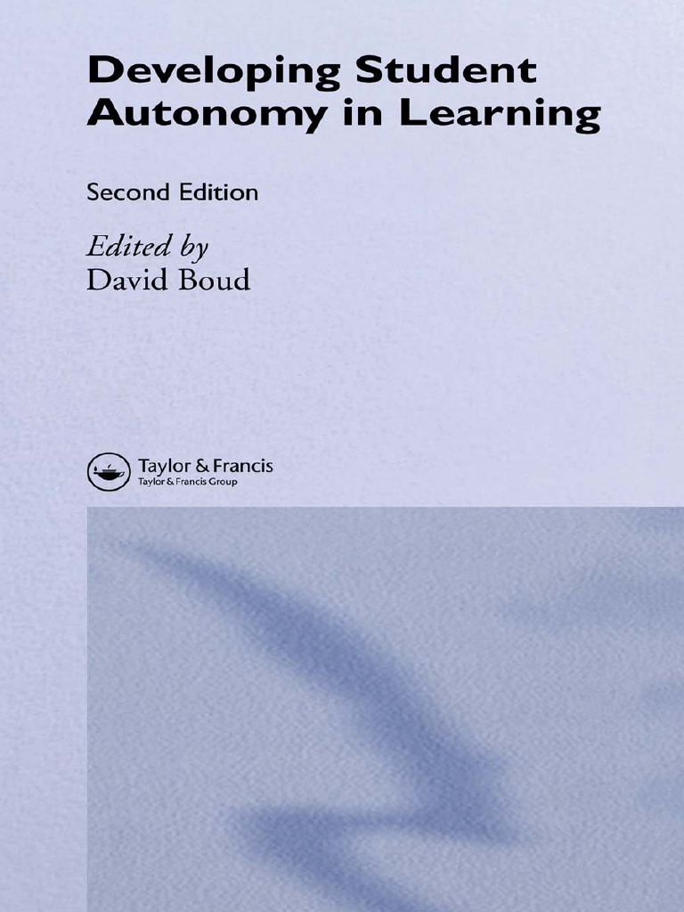 Developing Student Autonomy in Learning | PDF