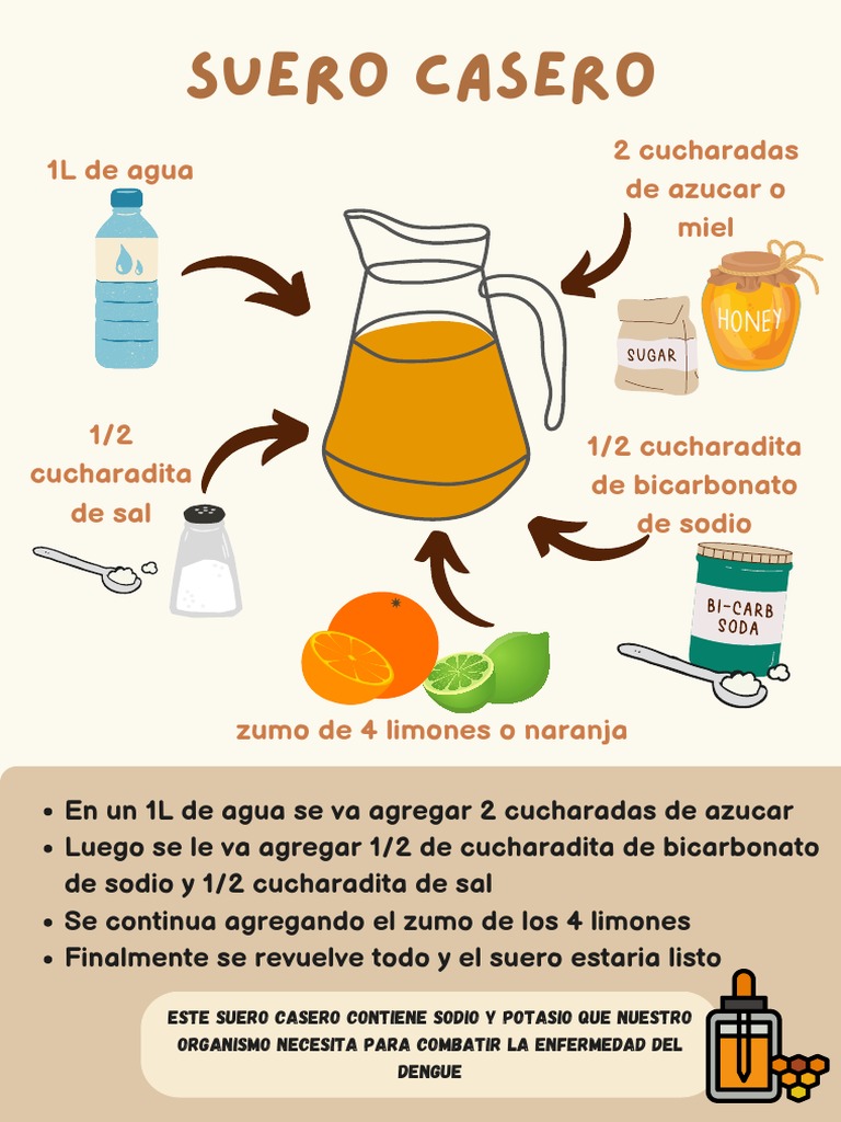 Suero casero para combatir el dengue | PDF