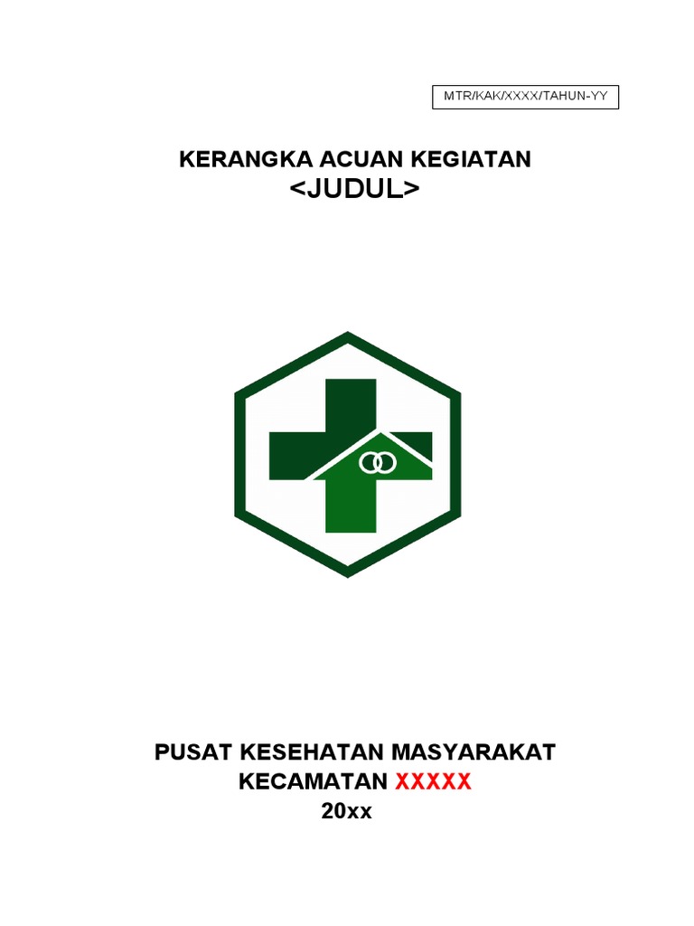 Format KAK Anggaran APBN | PDF