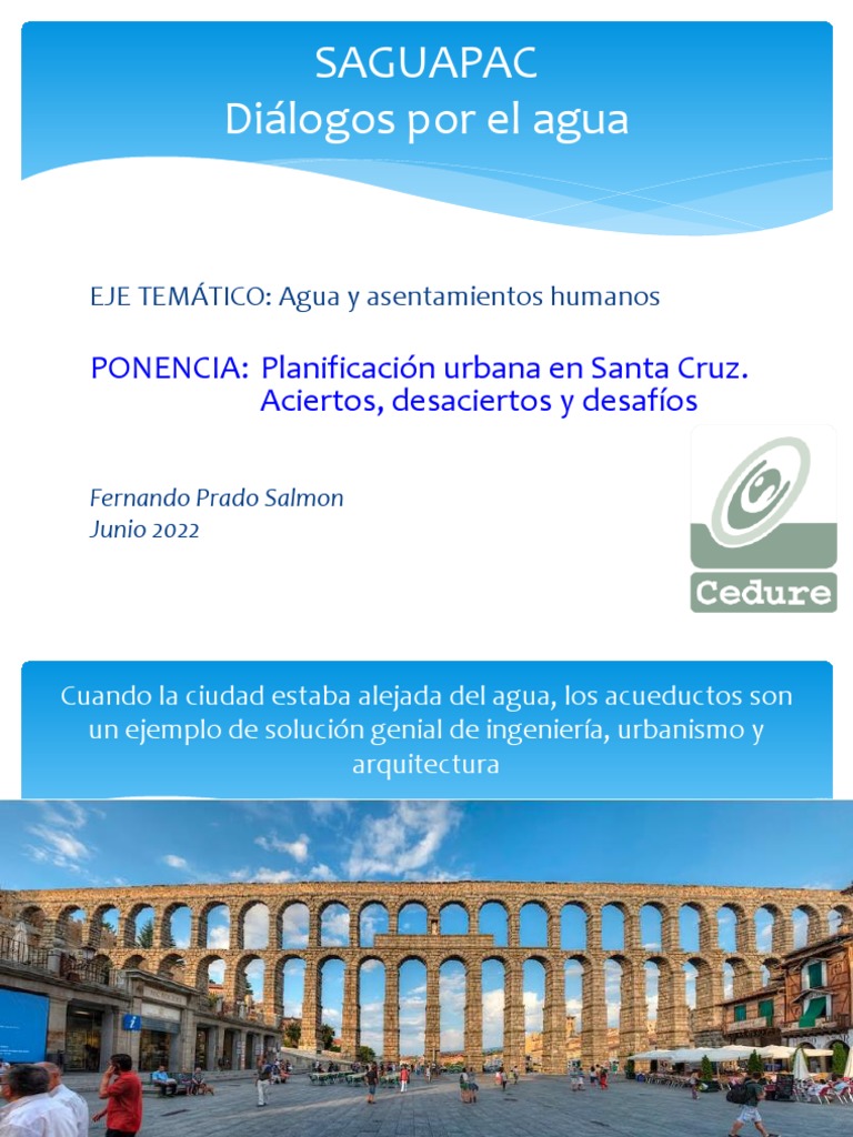 Fernando Prado Salm - N. CEDURE | PDF | Entorno natural | Agua