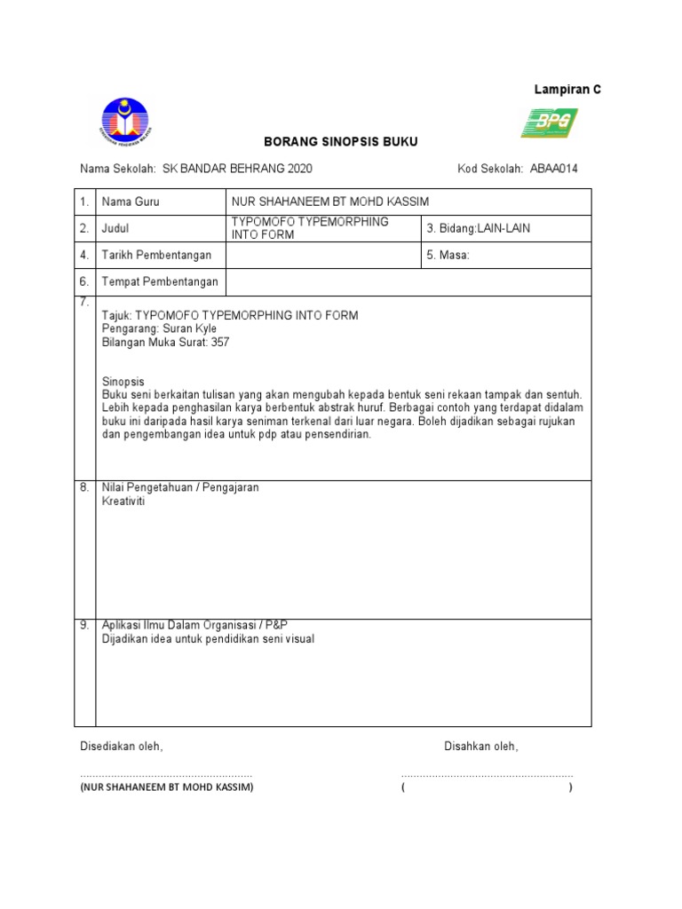 Sinopsis Buku 3 | PDF