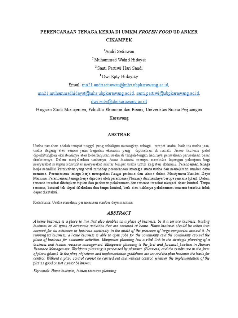 MN21H - Andri Setiawan & Muhammad Wahid Hidayat - UD Anker Cikampek | PDF