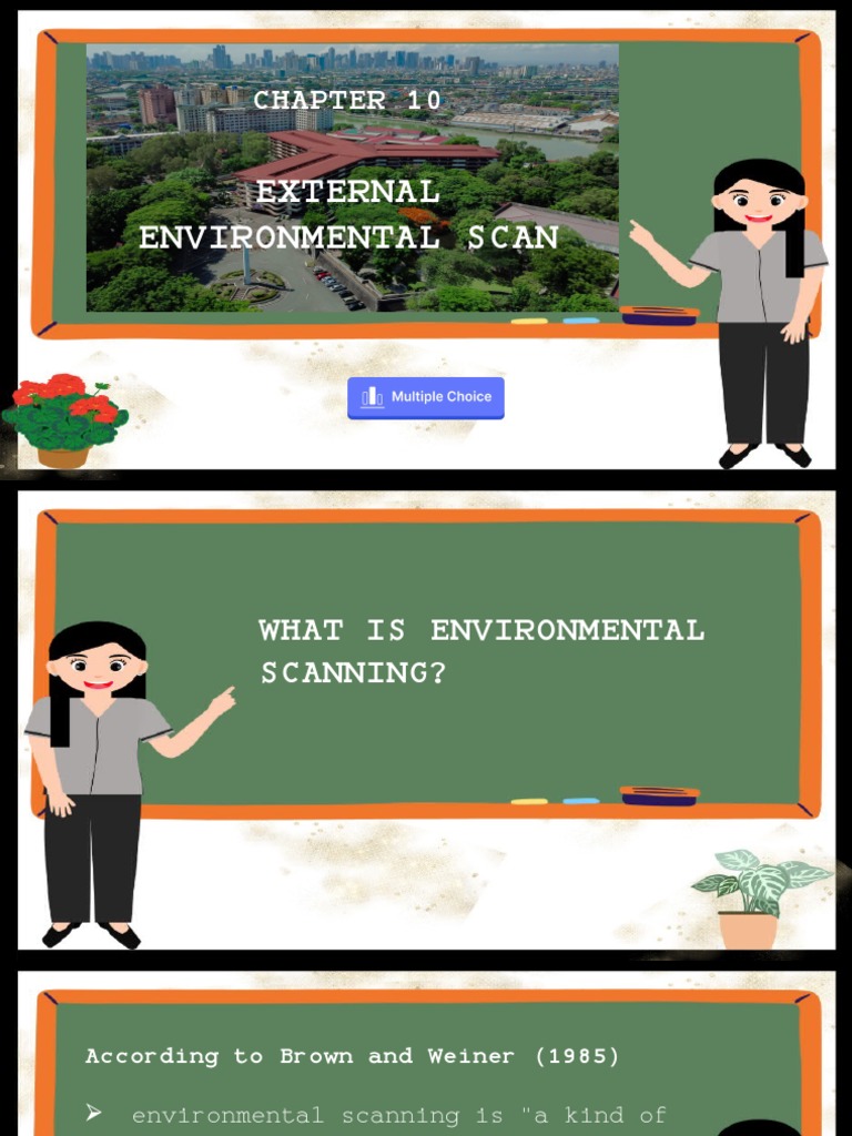Chapter10-Externaal Environmental Scan | PDF | Swot Analysis | Strategic Management
