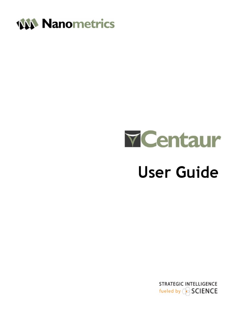 Centaur UserGuide 17935R6 | PDF | Backup | Electrical Connector