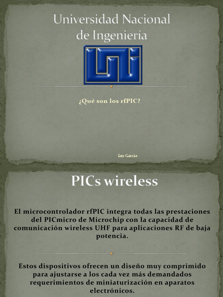 RF PIC | PDF | Microcontrolador Pic | Microcontrolador