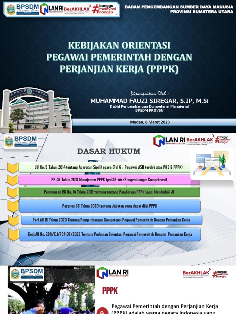 Bahan Overview Orientasi PPPK | PDF