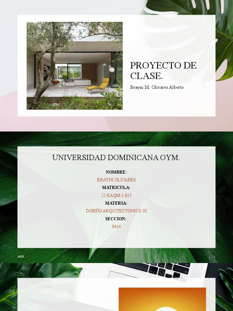 Proyecto de Clase | PDF