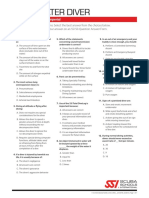 IADRS Annual Watermanship Test Overview | PDF | Underwater Diving ...